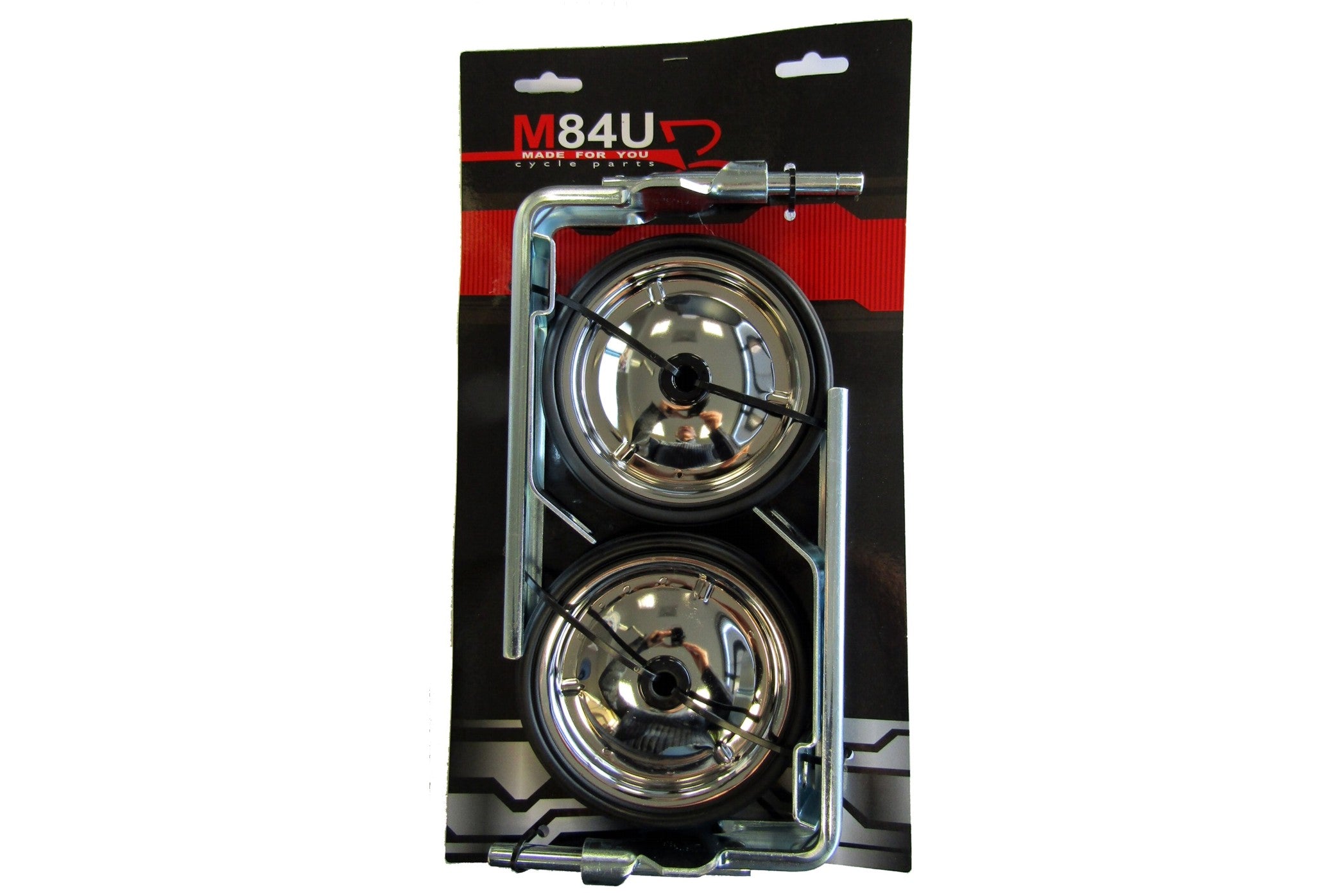 ZIJWIELTJES LUXE YZER WIELEN OP KAART M84U – VDBParts